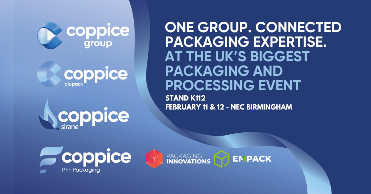 Coppice Group to Exhibit at Packaging Innovations & Empack 2026