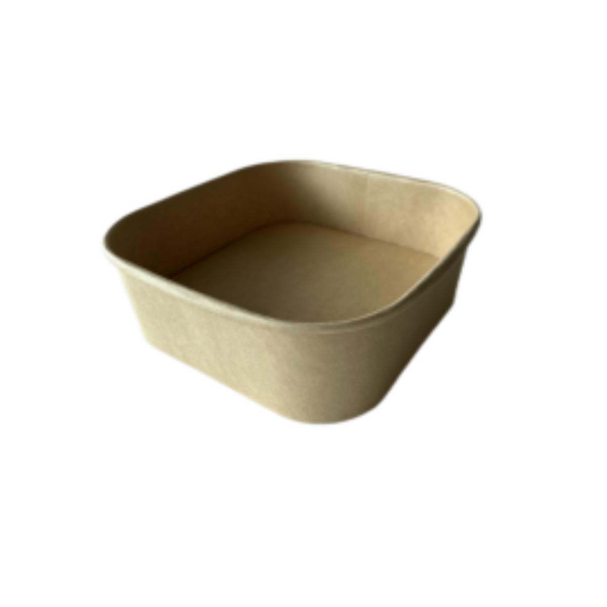 1000ml Kraft PP Square Bowl – Coppice