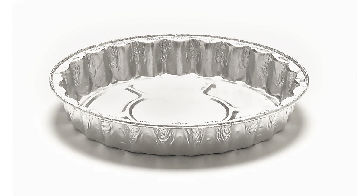 Round Fluted Foil Flan Tray W.0350.024.PLPF – Coppice