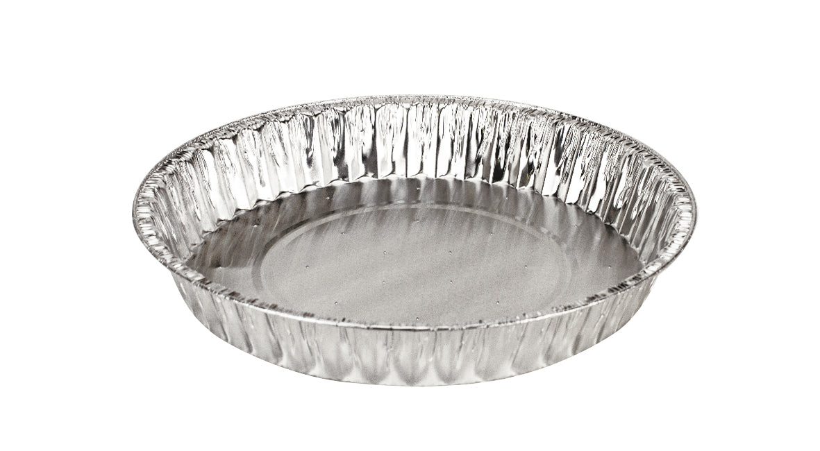 Round Fluted Foil Flan Tray W.1600.040.PLPF – Coppice